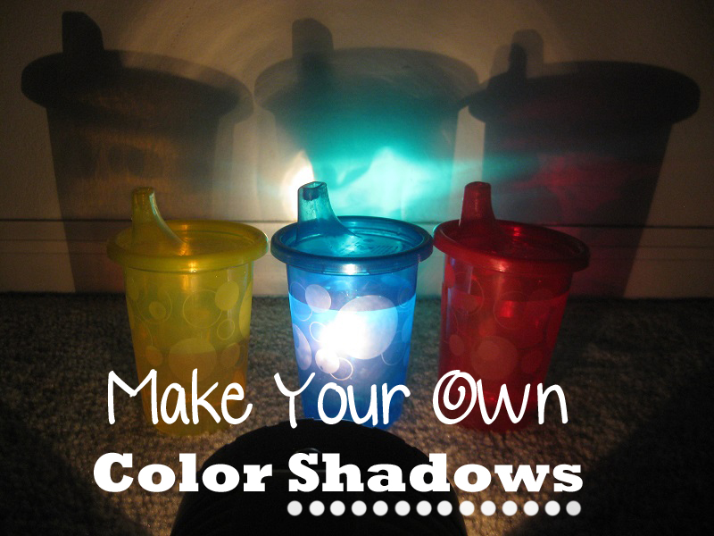 Make Your Own Color Shadows | Roaming Rosie
