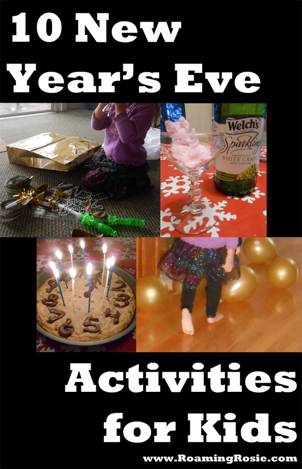10 New Year’s Eve Activities for Kids | Roaming Rosie