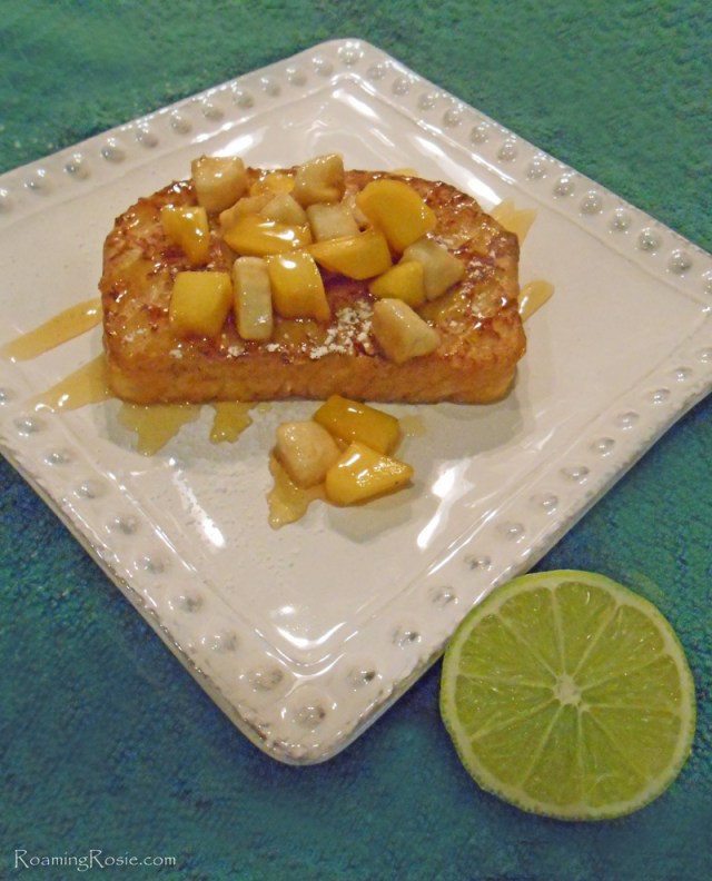 Tropical Almond French Toast | Roaming Rosie