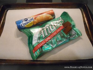 Mint Chocolate Croissants | Roaming Rosie