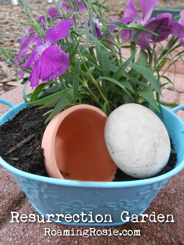 Our Easter Resurrection Garden | Roaming Rosie