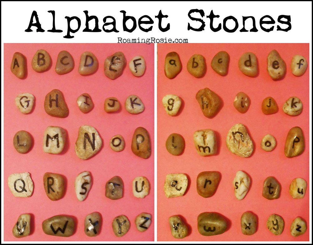 Alphabet Stones | Roaming Rosie