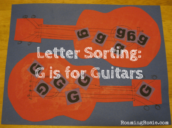 Letter G: Alphabet Activities for Kids | Roaming Rosie