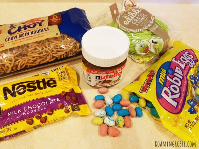 Nutella Chocolate Birds Nests | Roaming Rosie