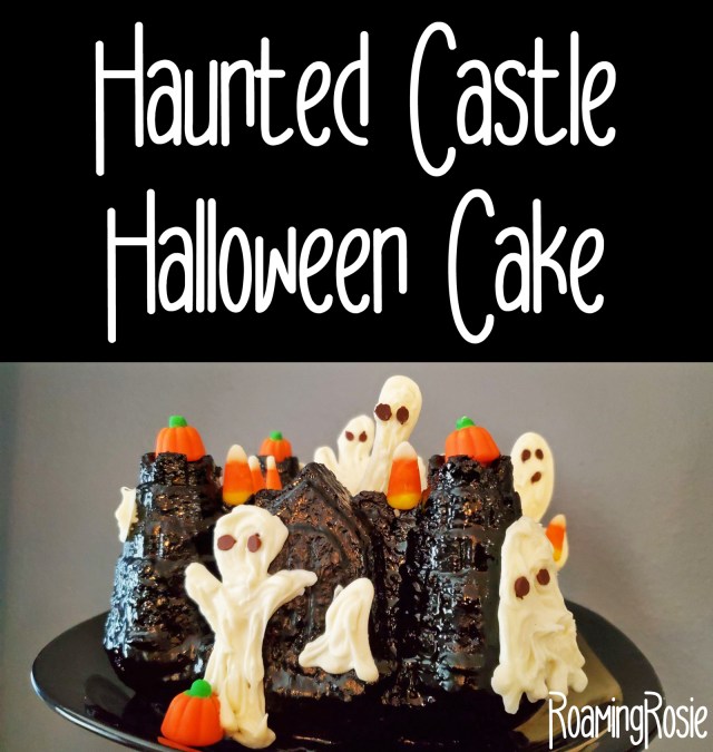 Haunted Castle Halloween Cake Recipe | Roaming Rosie