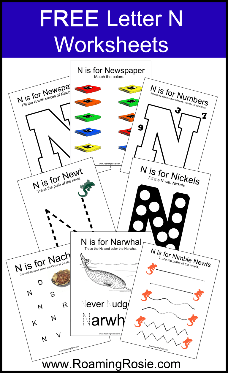 Alphabet Activities & FREE Worksheets for Kids: Letters K-O | Roaming Rosie