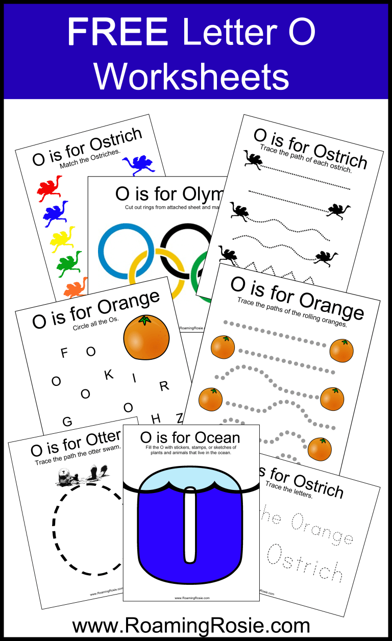 Alphabet Activities & FREE Worksheets for Kids: Letters K-O | Roaming Rosie