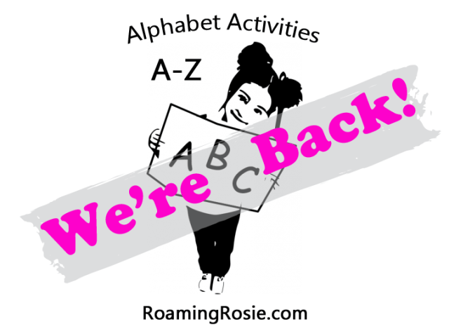 alphabet activities | Roaming Rosie